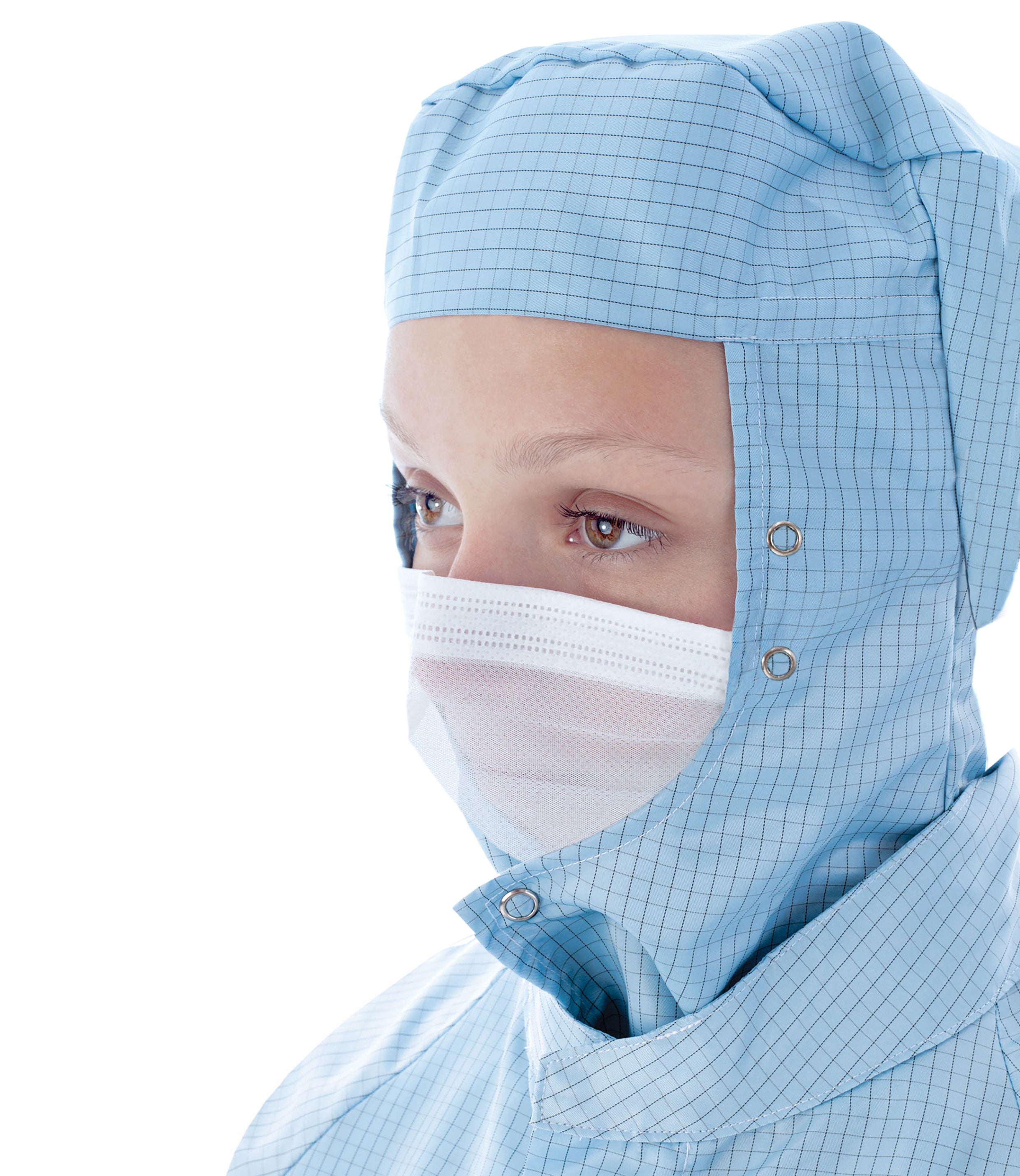 BioClean™ Microflow Face Veil with Studs BFV06 | GloveSaver.com