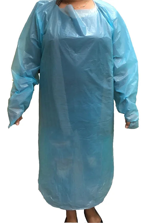 Thumhole Blue Apron 10-2015BU-3 | GloveSaver.com