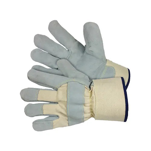 MG-GLOVES Cut Resistant - Grey Split Leather 25-4900 – GloveSaver.com